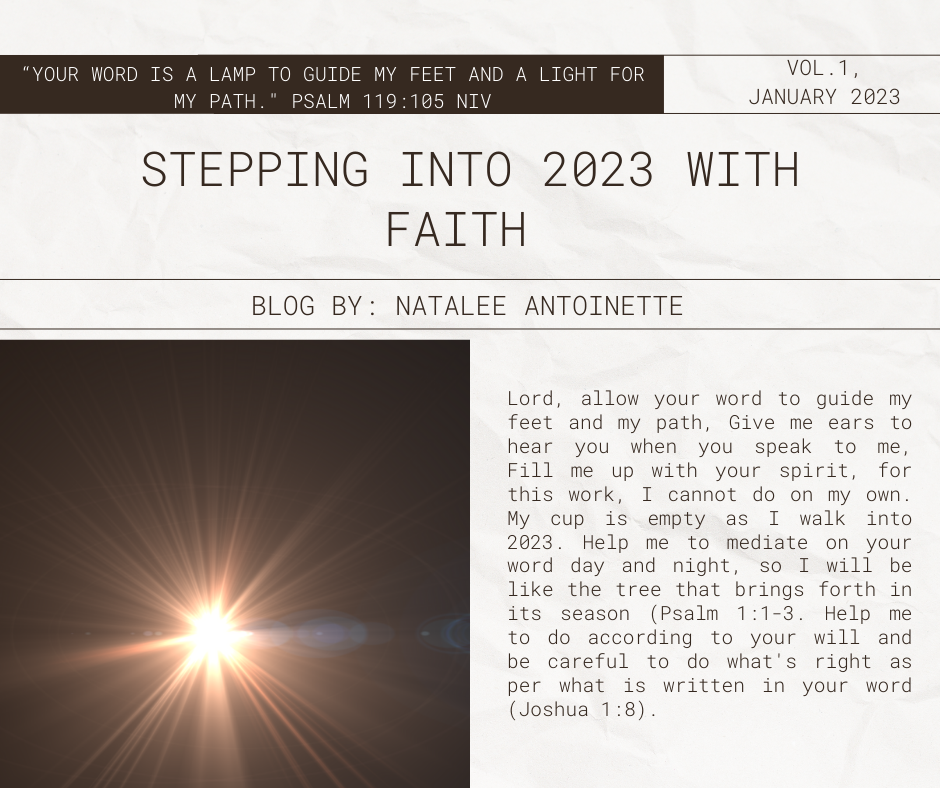 Welcoming 2023 with Faith – Naj Johnson